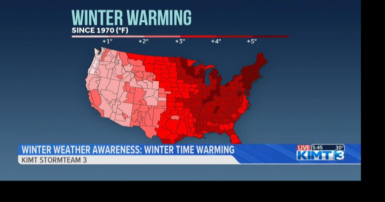 Winter Weather Awareness: Winter rapidly warming for the Upper Midwest ...