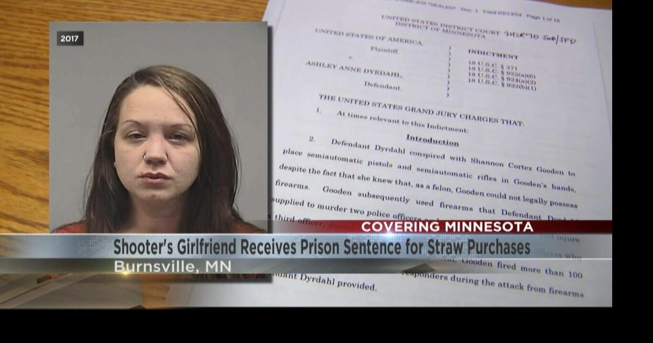 Shooter's girlfriend receives federal prison sentence for straw ...