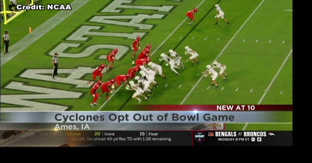 Iowa State football players opt out of Bowl Game due to injuries ...
