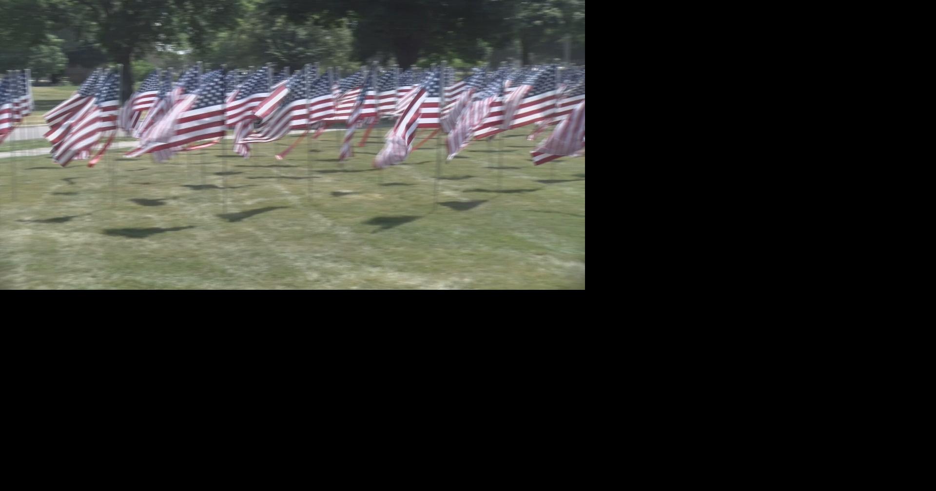 Field of Flags fundraiser at Rochesterfest | News | kimt.com