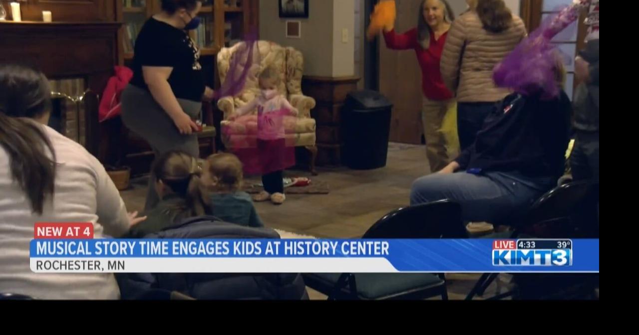 Musical story time engages kids at History Center | Video | kimt.com