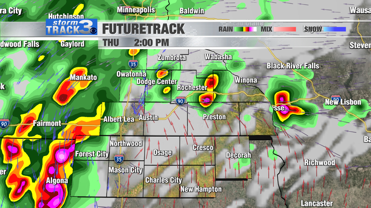 StormTrack 3: One-two severe weather punch Thursday | News | kimt.com