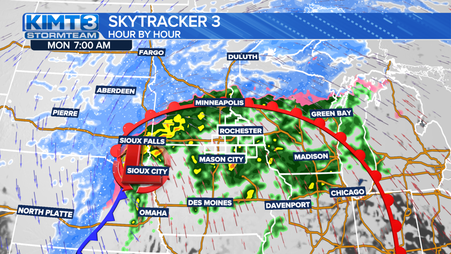 WINTER STORM: Heavy snow and rain to impact the region this weekend ...