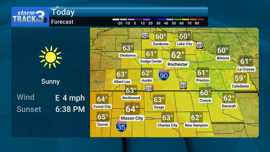 StormTrack 3: Midweek Flannel Alert, warming up into weekend | News ...
