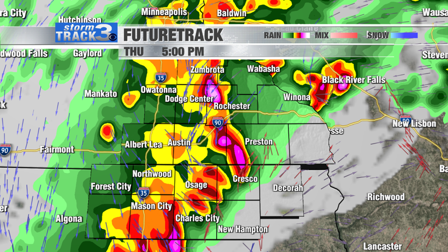 StormTrack 3: One-two severe weather punch Thursday | News | kimt.com