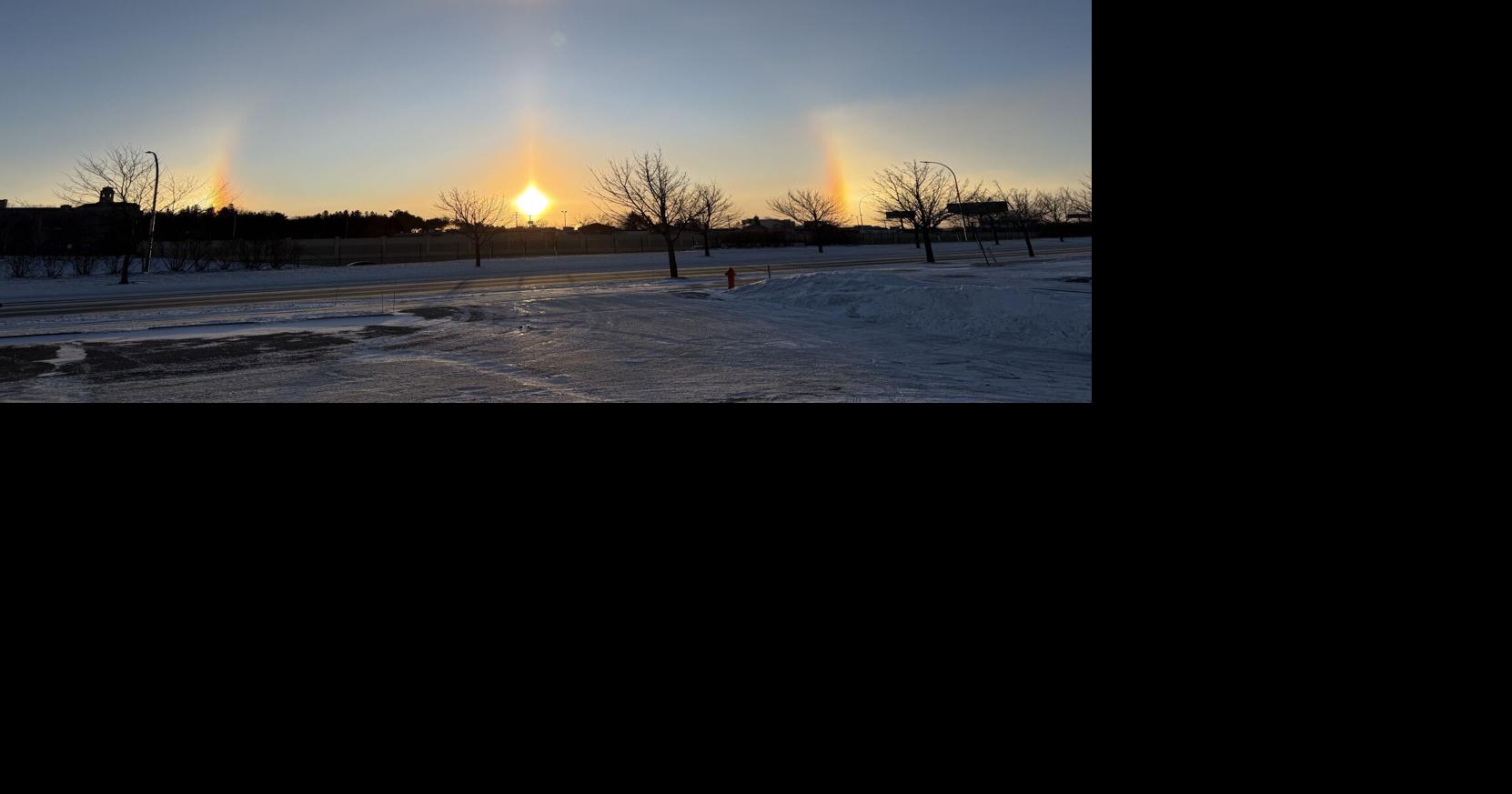Sun dog shines bright Monday morning | News | kimt.com
