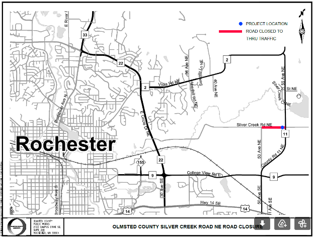 Silver Creek Road NE closed Monday for culvert replacement | News ...
