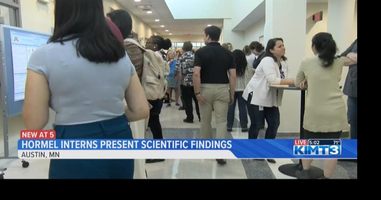 Hormel Institute interns show their findings at Summer Undergraduate ...