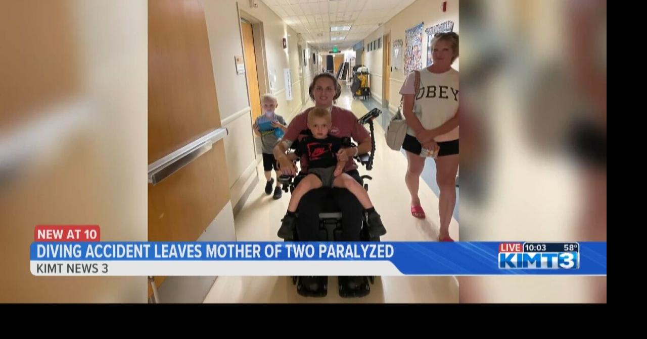 Diving accident leaves mother of two paralyzed | Health | kimt.com
