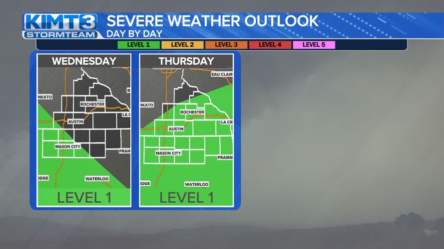 StormTeam 3: Severe weather possible today and tomorrow | News | kimt.com