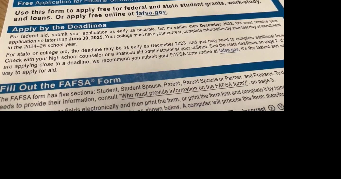 New FAFSA form to be ready by Oct. 1, Education secretary says | News ...