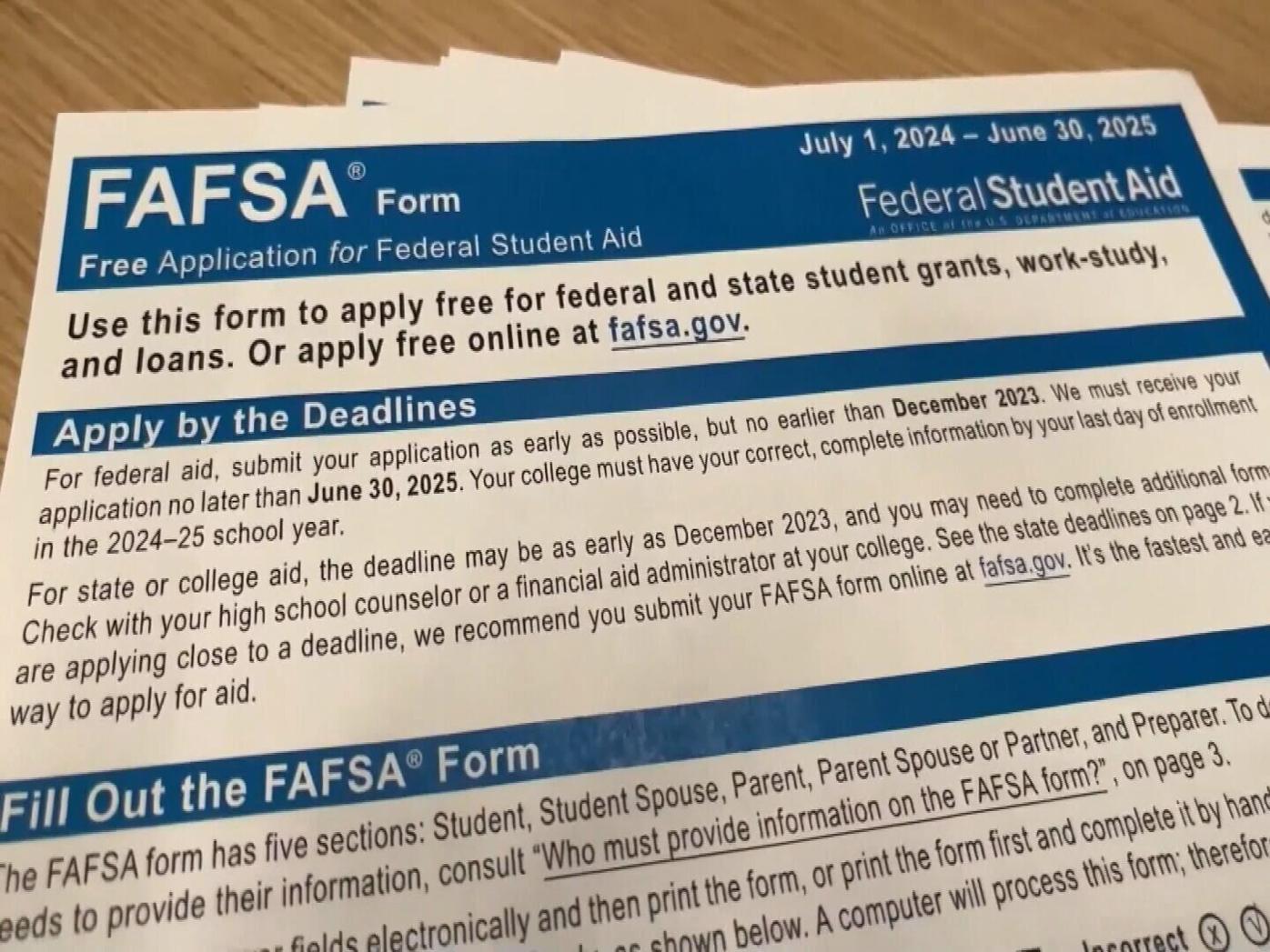 fafsa form