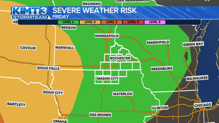 Forecast: Showers and t-storms possible Friday, Saturday and Sunday ...