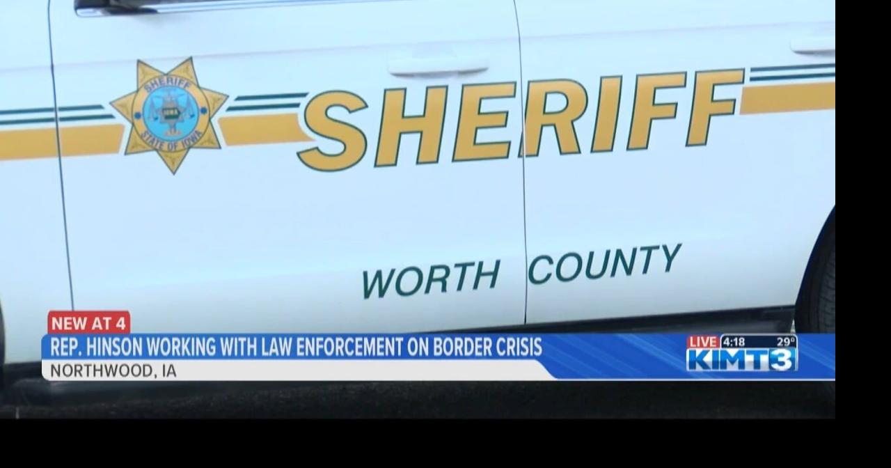 U.S. Rep. Hinson makes North Iowa visit to address border crisis ...
