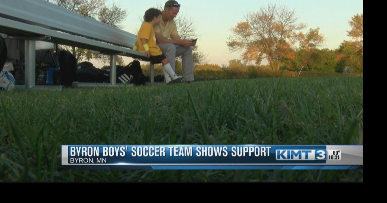 The Byron Bears boys' soccer team wears yellow for childhood cancer ...