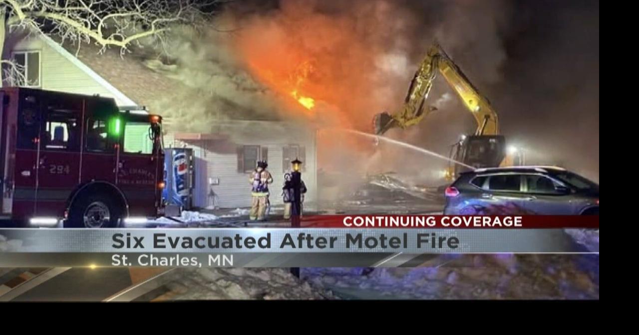 White Valley Motel in St. Charles extensively damaged in fire | Video ...