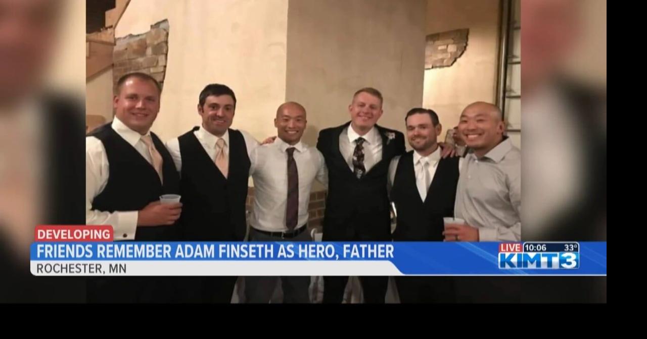 'He's a hero through and through': Close friends of Adam Finseth react ...