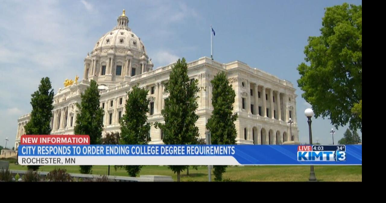 City of Rochester responds to executive order ending college degree ...