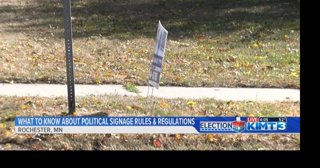 City of Rochester says there's a way to place yard signs legally ...