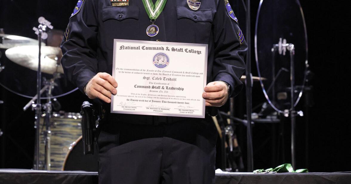 Rochester police officers complete National Command & Staff College ...