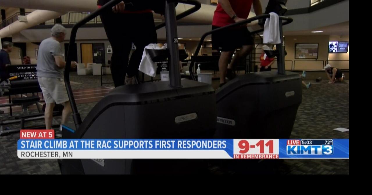 Rochester Athletic Club participates in 9/11 stair climb | News | kimt.com