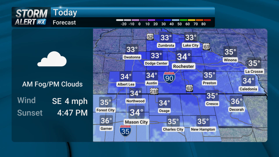 Storm Alert Wx 3: Gloomy Monday, freezing rain Tuesday morning | News ...