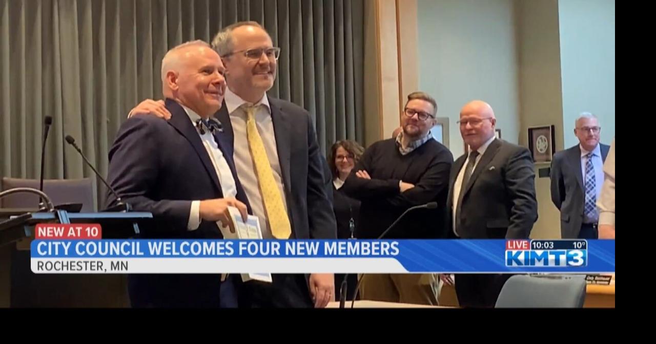 Rochester City Council welcomes four new members | News | kimt.com