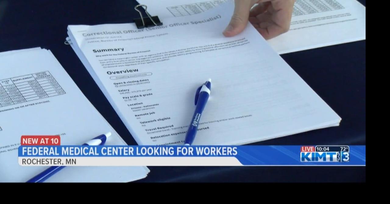 Federal Medical Center searching for more corrections officers and ...