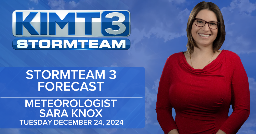 Meteorologist Sara Knox delivers your holiday forecast | Video | kimt.com