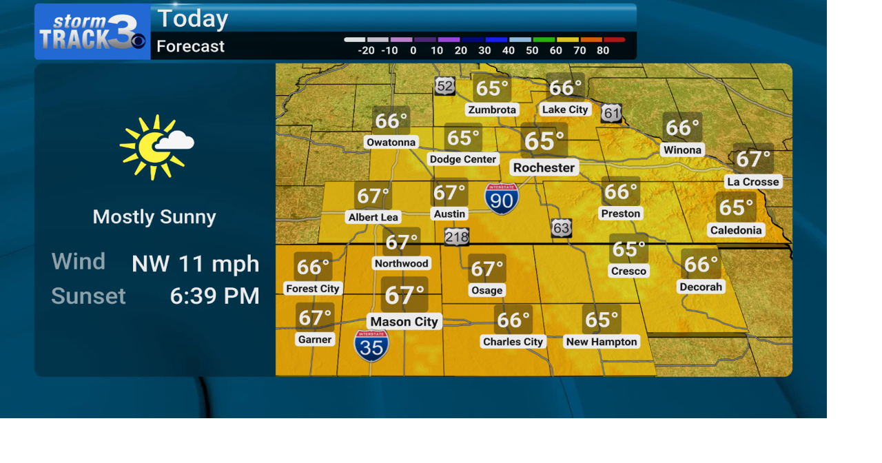 StormTrack 3: Feelin' like Fall, areas of frost possible tonight | News ...