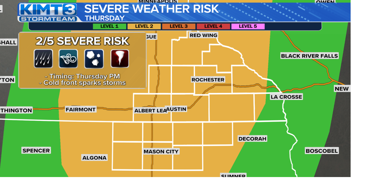 StormTeam 3: Severe weather Thursday, soaking rain to start next week ...