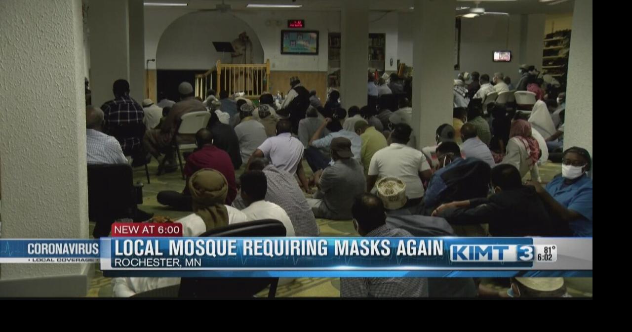 Rochester mosque requiring face masks again | Local | kimt.com