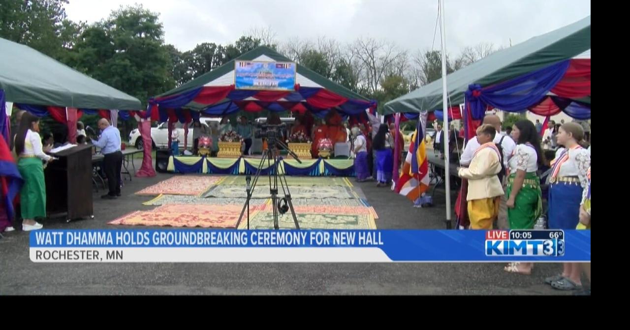 Rochester temple hosts groundbreaking ceremony for new hall | Video ...