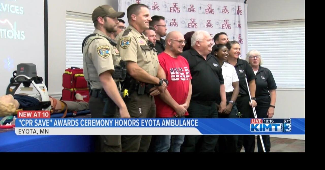 'CPR Save' awards ceremony honors work of Eyota Ambulance Service ...