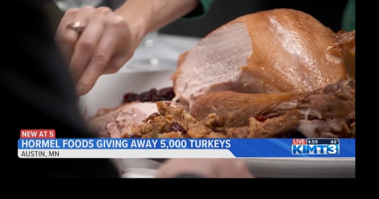 Hormel Foods donating 5,000 turkeys this year | News | kimt.com