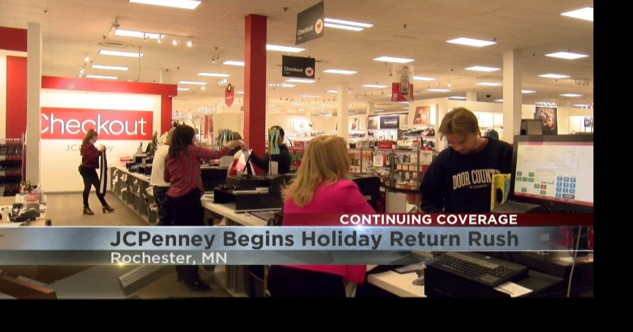 The holiday return rush begins at JCPenney | Video | kimt.com
