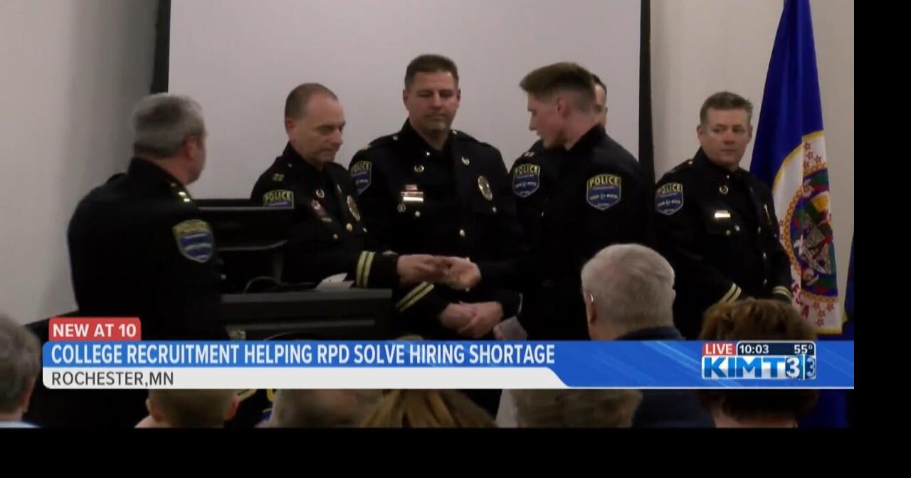 Rochester Police Department works to solve hiring shortage | Video ...