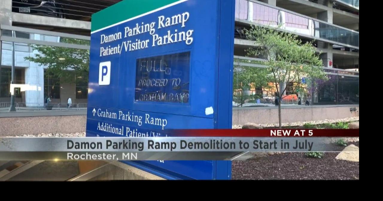 Damon parking ramp demolition to start in July | News | kimt.com
