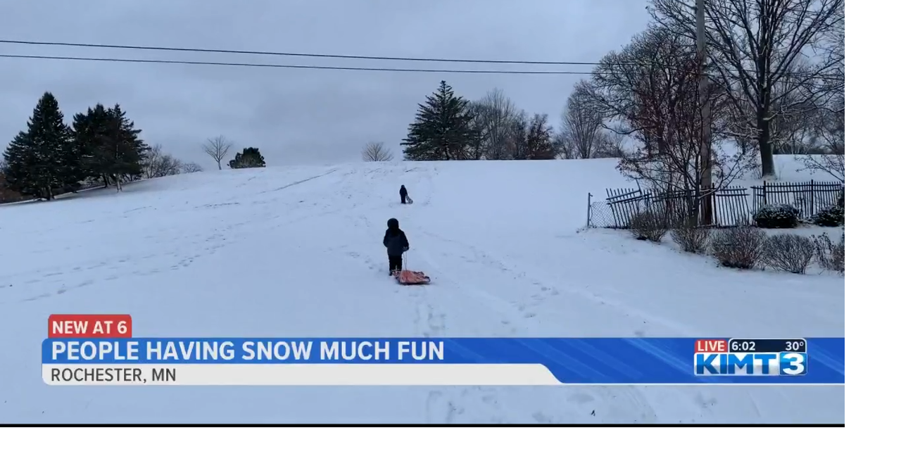 Rochester residents having snow much fun | News | kimt.com