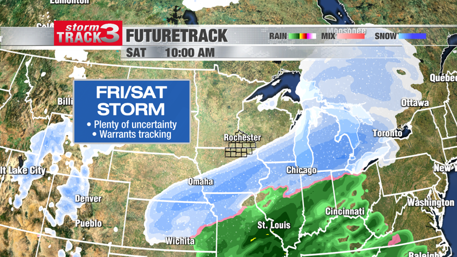 StormTrack 3: Several shots of snow, consistent cold this week | News ...