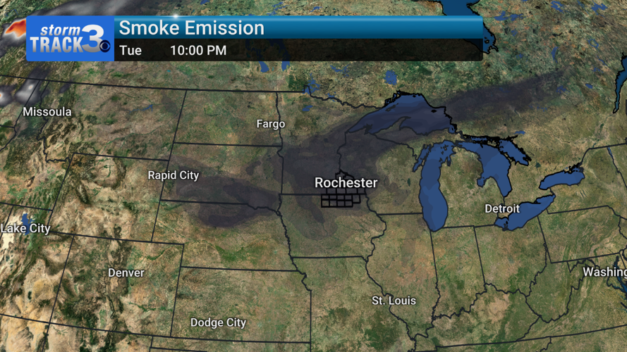Wildfire smoke increases Tuesday into Wednesday | News | kimt.com