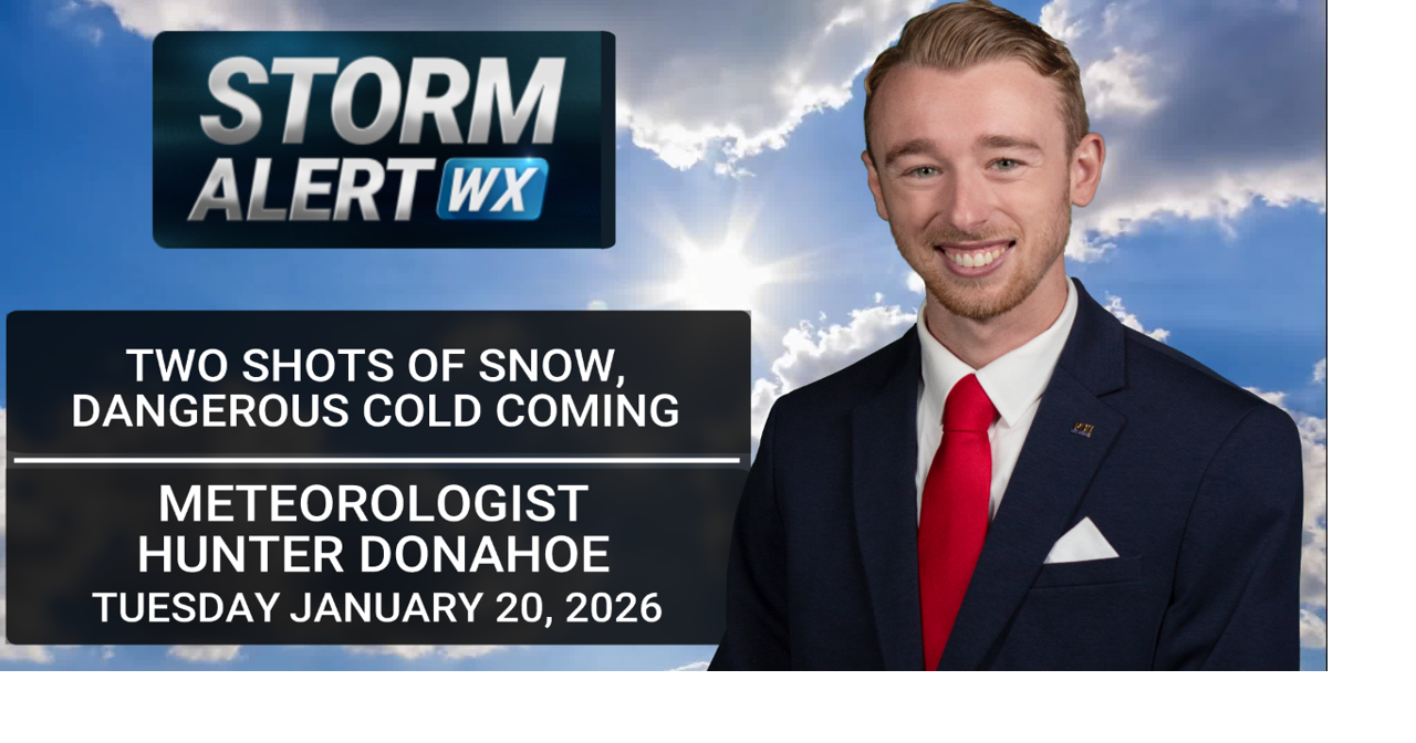 Two Clippers in 48 hours, dangerous cold to end work week | Video ...