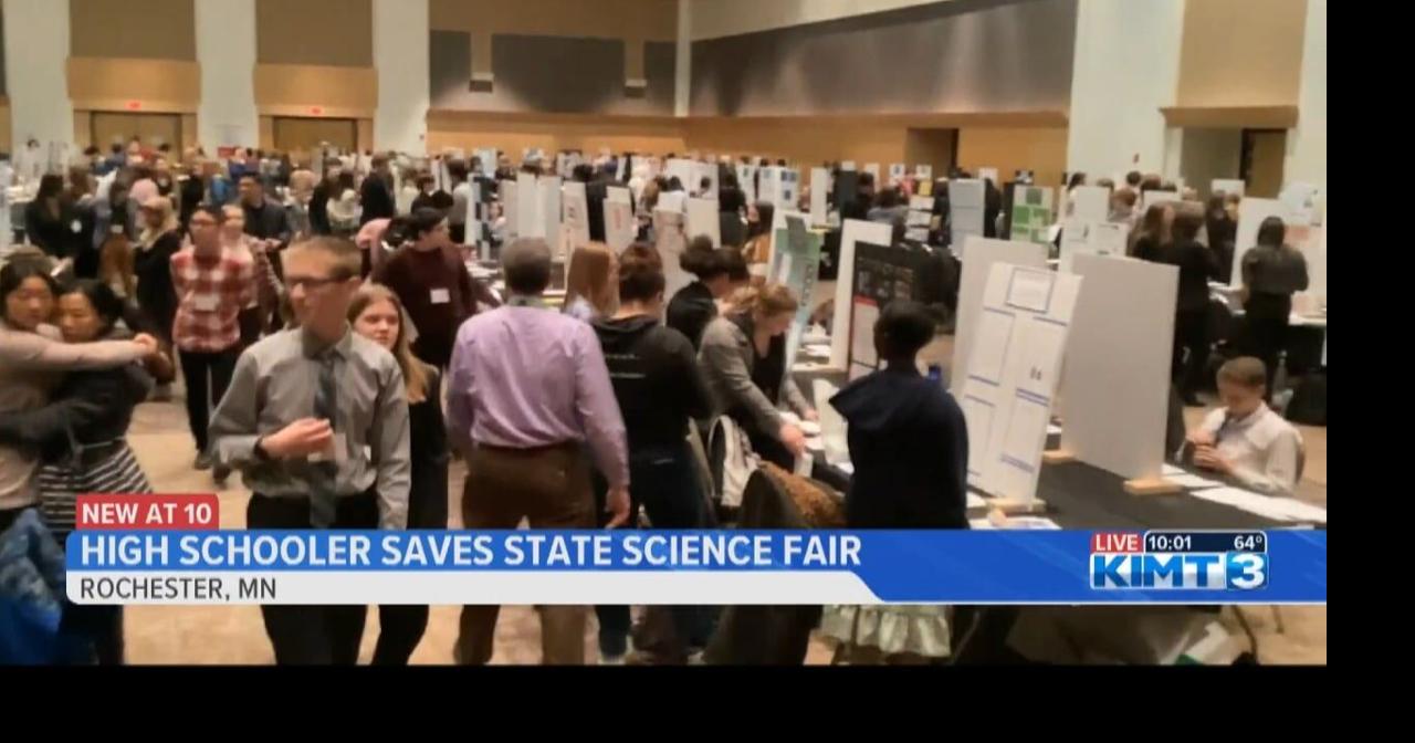 Rochester high schooler saves Minnesota State Science Fair | News ...