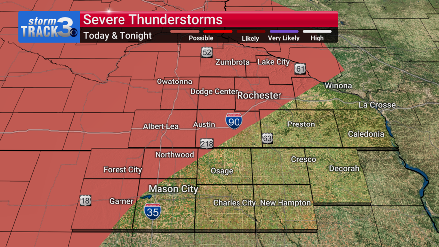 StormTrack 3: Midweek heat/humidity, daily storm chances | News | kimt.com