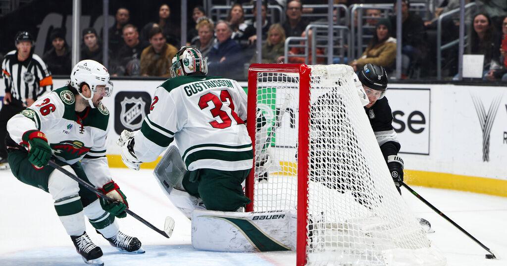 Kuzmenko has goal and assist as Kings beat Wild 4-2 | News | kimt.com