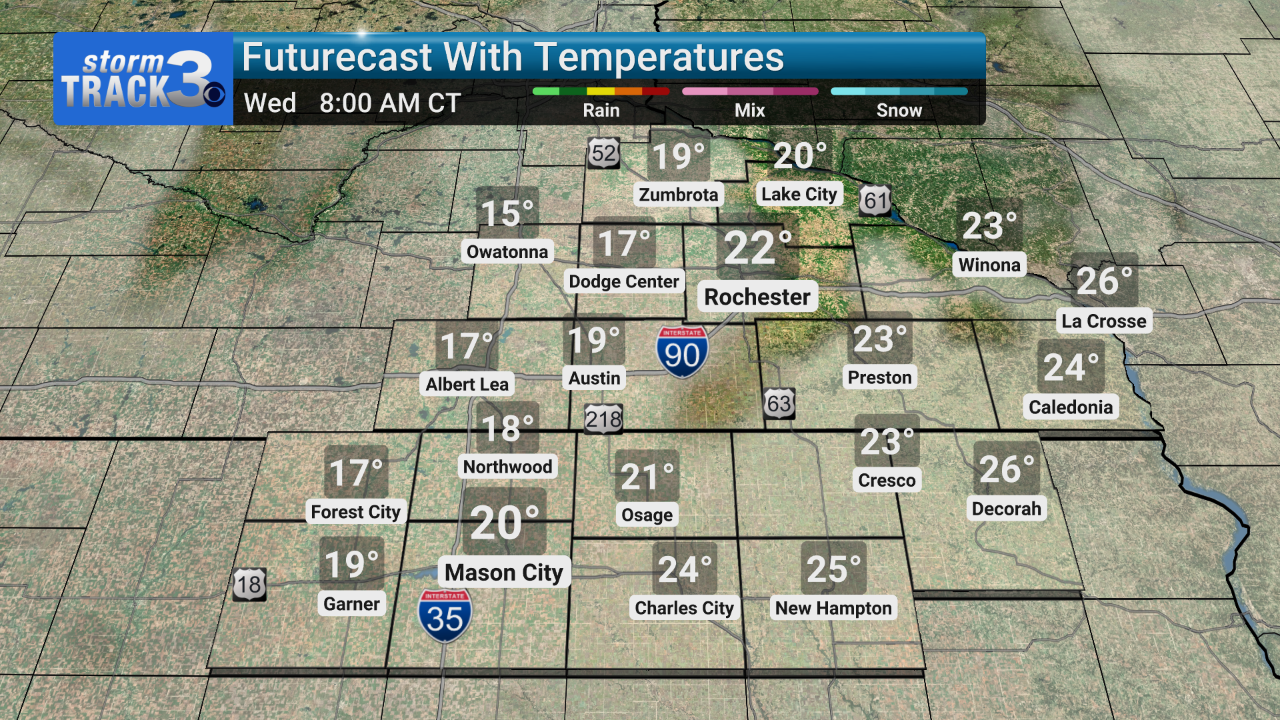 StormTrack 3: Slick roads Wednesday AM, temps drop thru the day | News ...