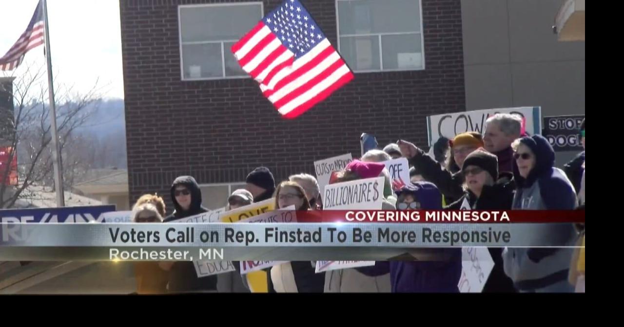 Activists Call on U.S. Rep. Brad Finstad to be more responsive to voter ...