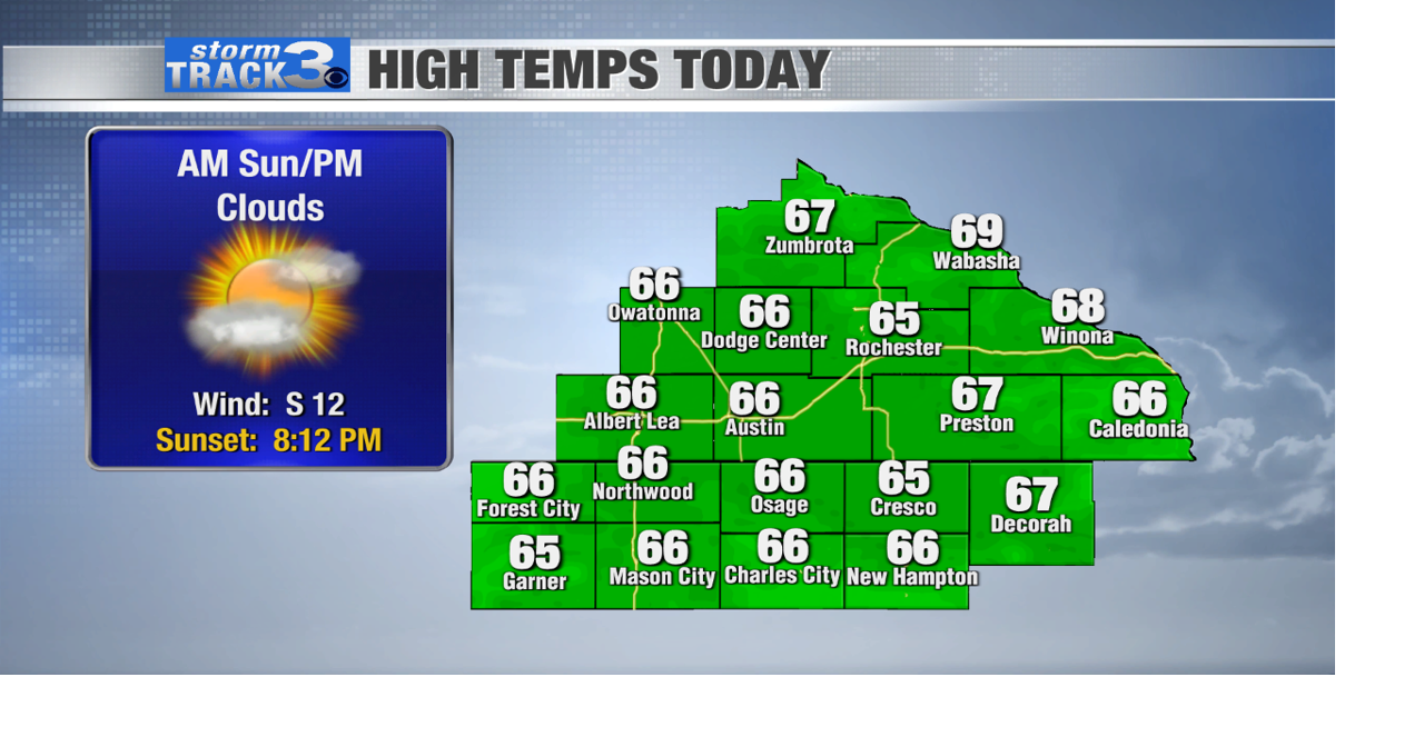 StormTrack 3: Seasonable for rest of week, wonderful weekend ahead ...