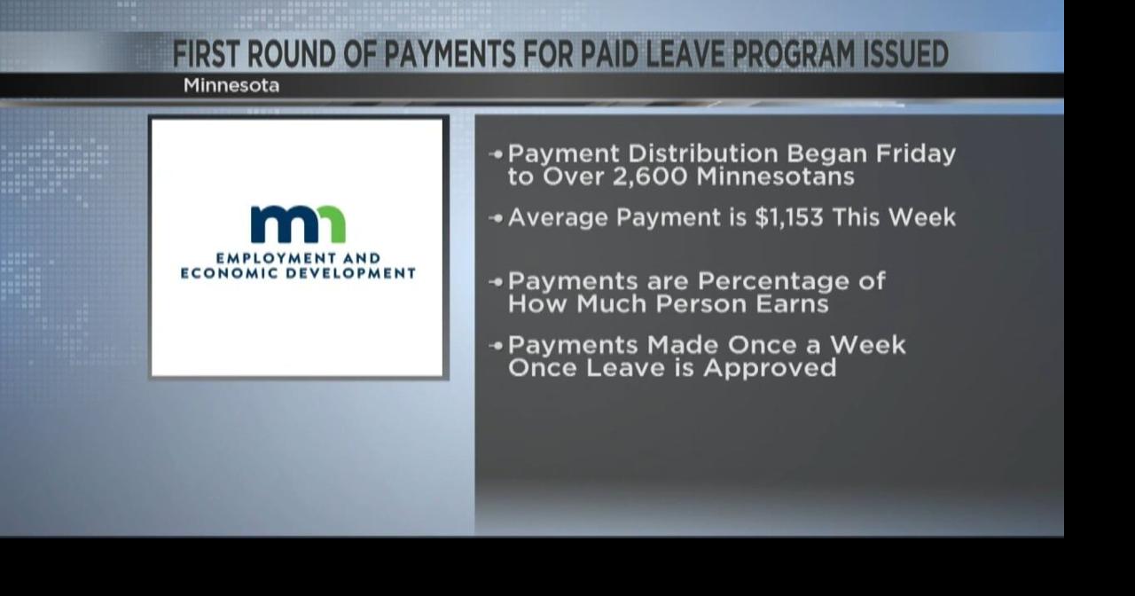 First round of payments for Minnesota Paid leave program issued | Video ...