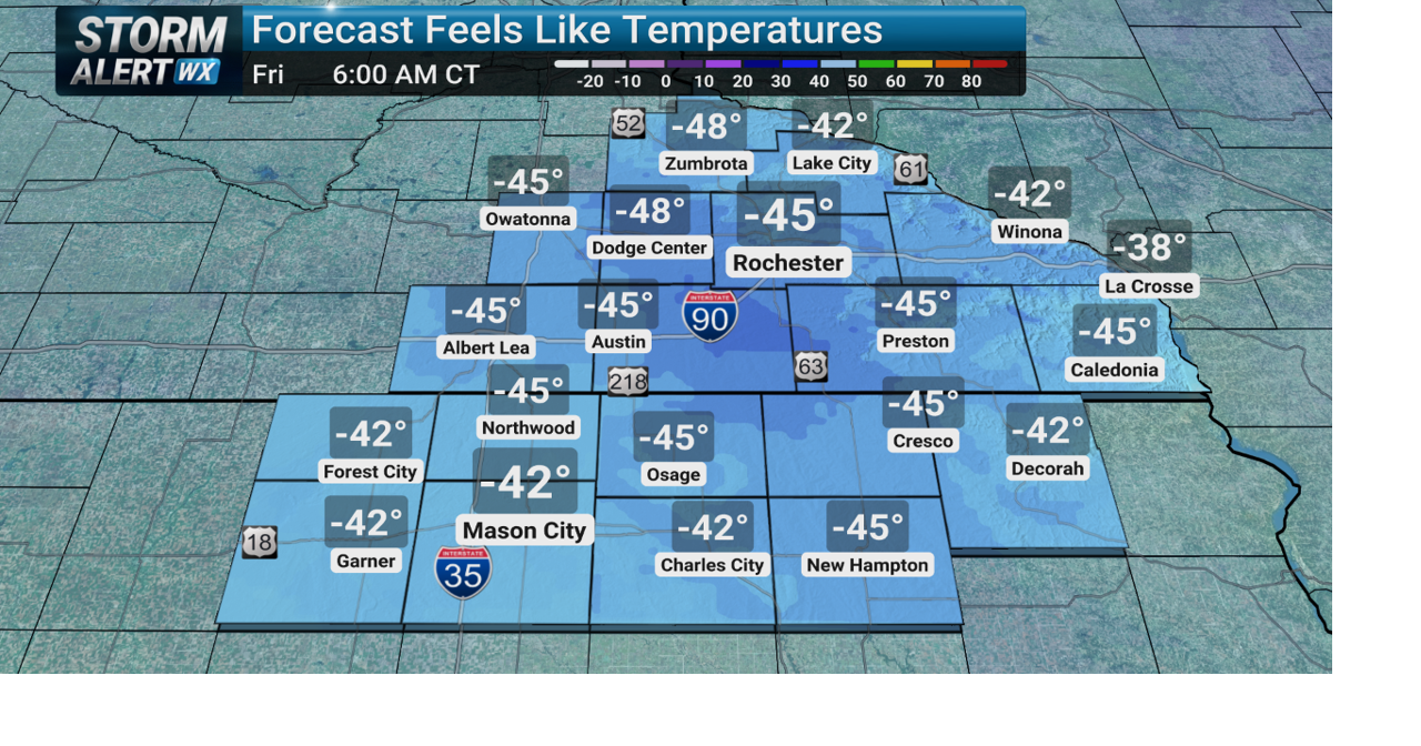 Life-threatening cold Friday and Saturday | News | kimt.com